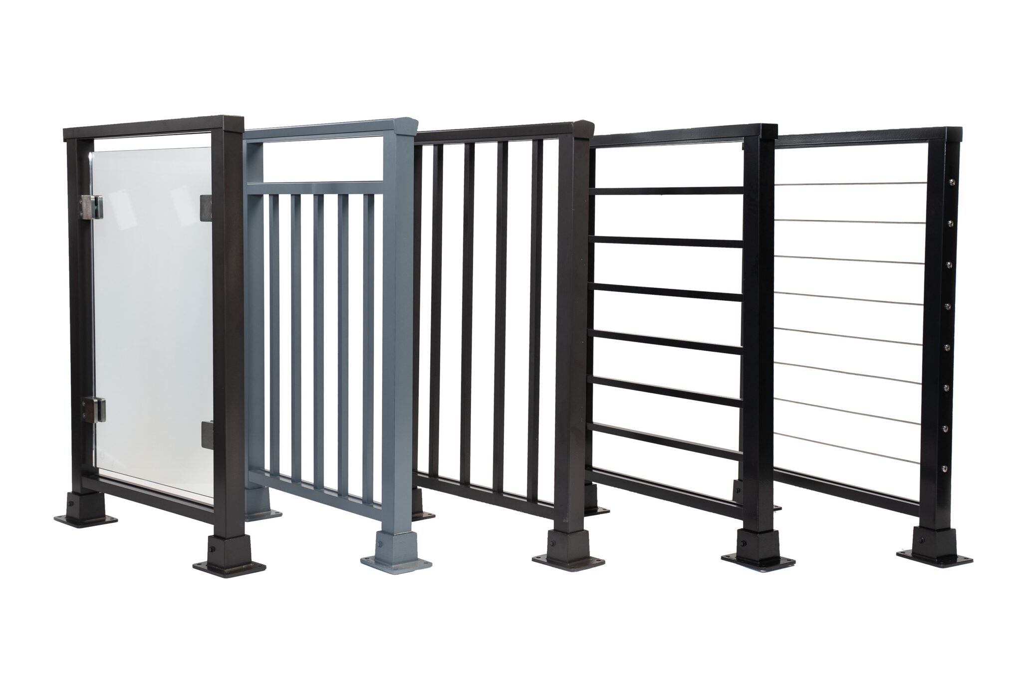 Custom Railing with Safety and Style - Alumina